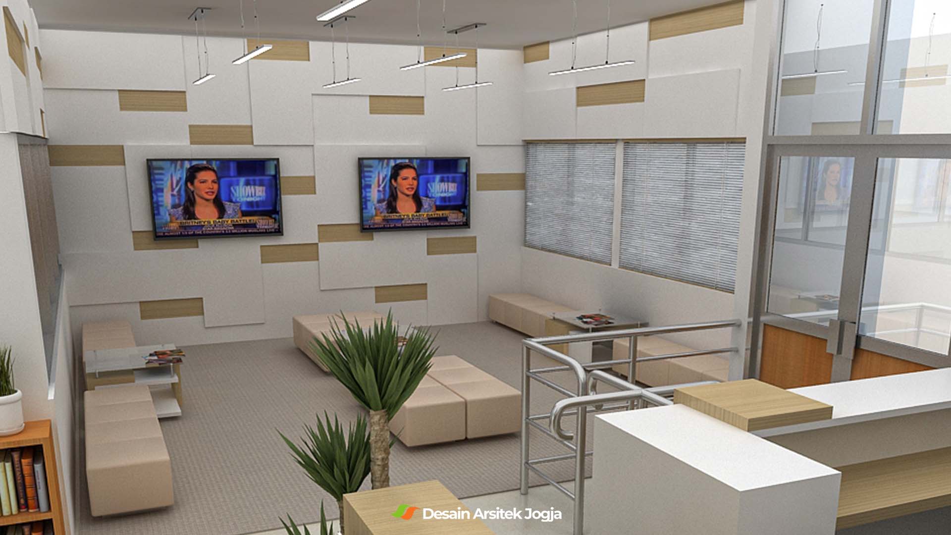 Desain Interior Perpustakaan Modern - Desain Arsitek Jogja