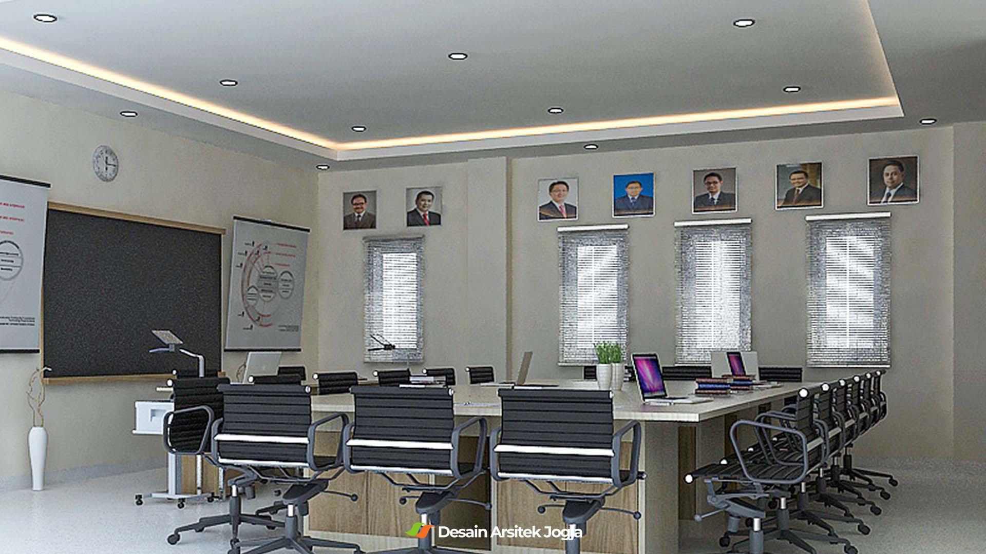 Desain Interior Ruang Rapat Kampus - Desain Arsitek Jogja
