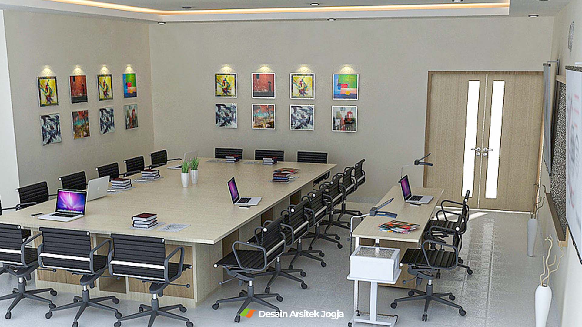 Desain Interior Ruang Rapat Kampus - Desain Arsitek Jogja