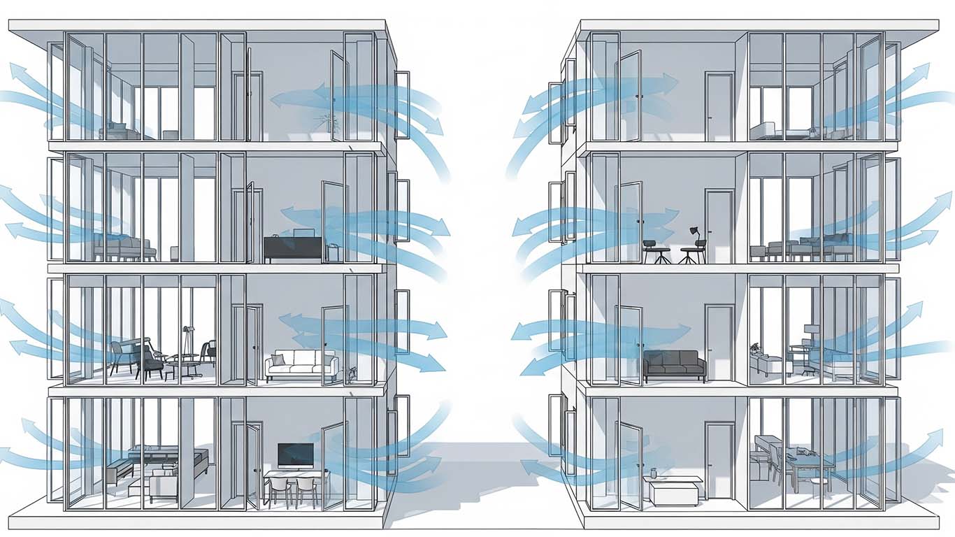 Ventilasi Silang: Manfaat dan Penerapannya - Desain Arsitek Jogja
