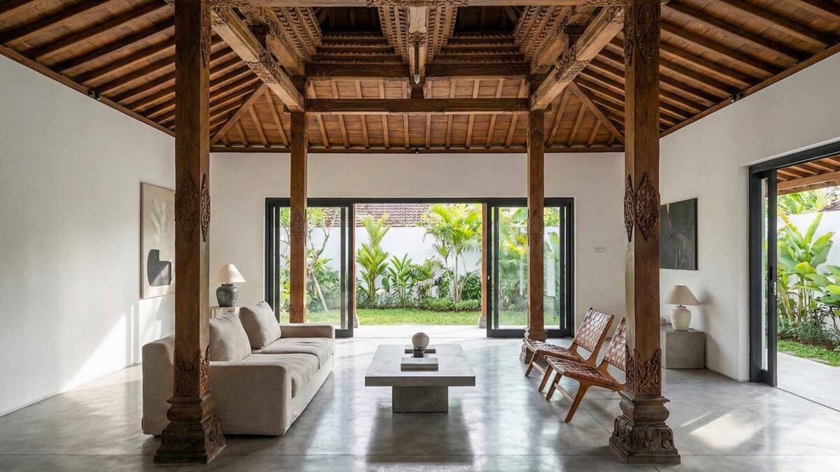 Inspirasi Interior Joglo Modern: Kenyamanan Tradisi Masa Kini