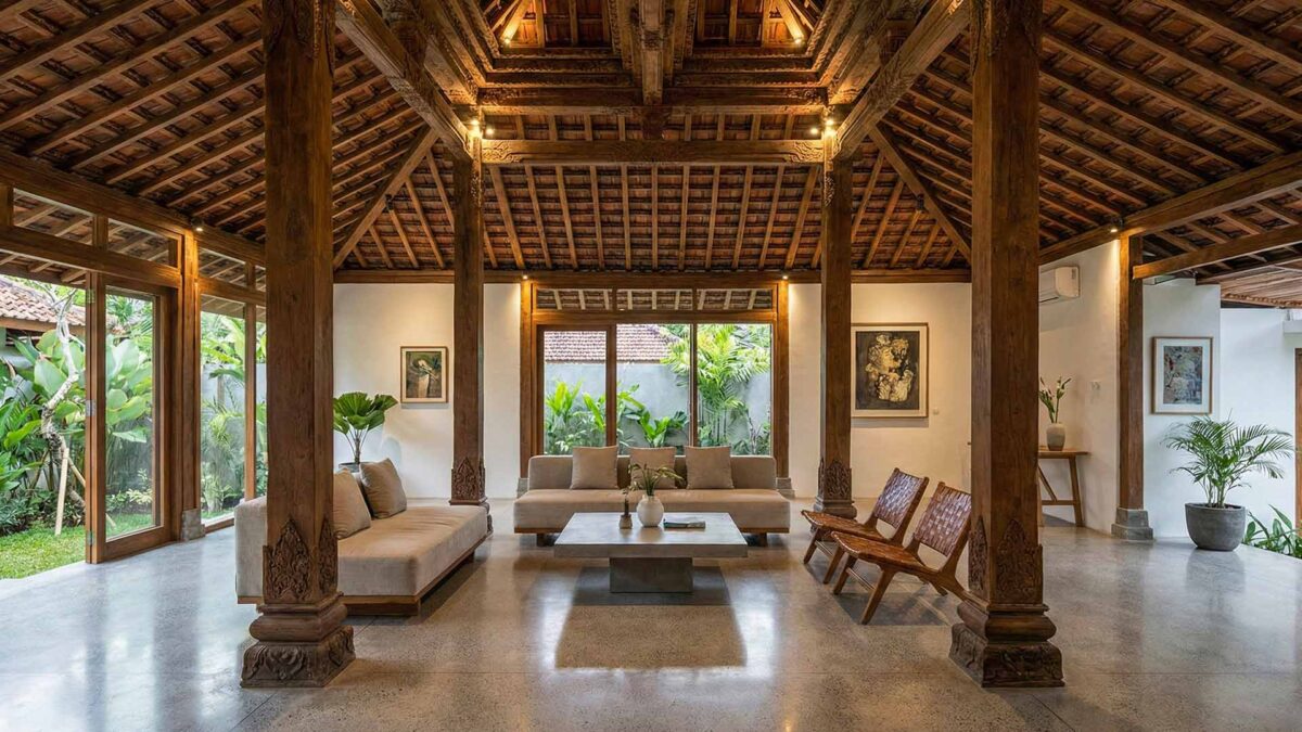 Inspirasi Interior Joglo Modern: Kenyamanan Tradisi Masa Kini