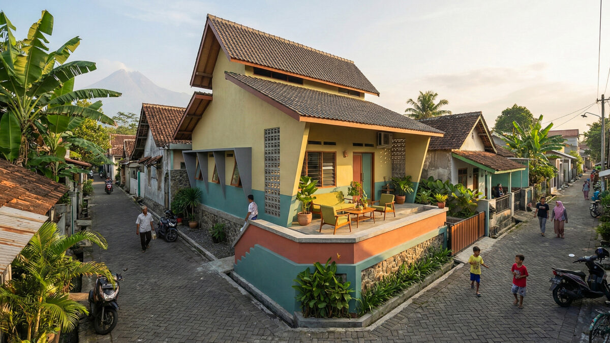 Sejarah Rumah Jengki dalam Arsitektur Indonesia